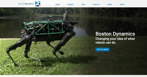 Boston Dynamics: site performance, accessibility, and homepage ... Boston Dynamics: site performance, accessibility, and homepage ...